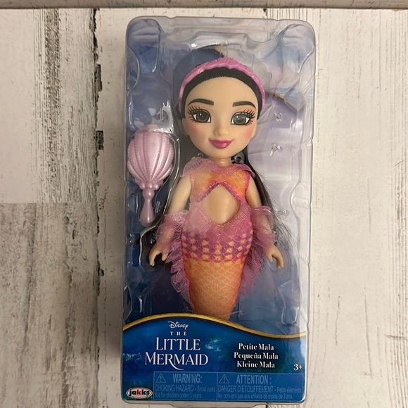 Jakks | Toys | Disney Little Mermaid Mini Doll Mala New | Poshmark